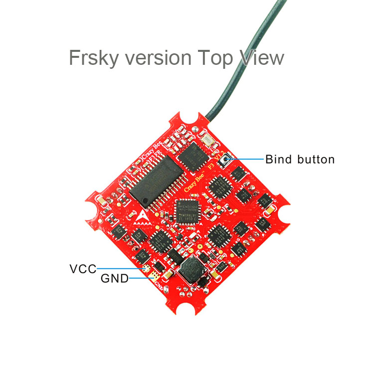 Crazybee F3 flight controller built-in OSD and 4IN1 ESC Frsky/Flysky ...