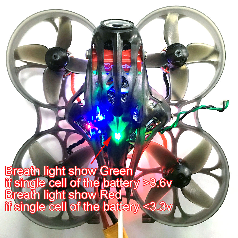 RGB Breath LED voltage indicator for Mobula7 HD – Happymodel