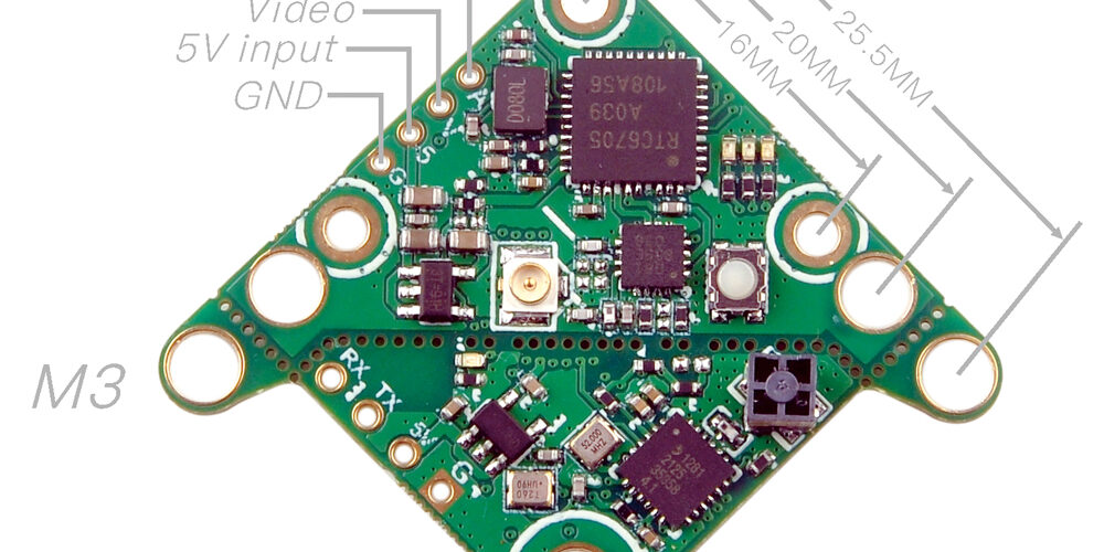 ELRS Fyujon 2IN1 AIO module built in ELRS 2.4GHz EP receiver and ...