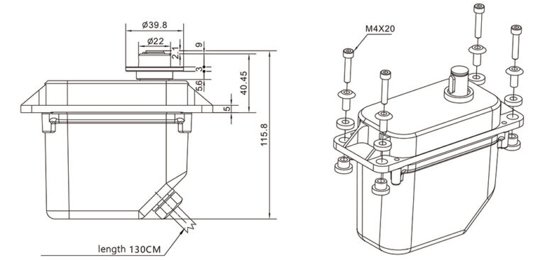 Happymodel Super200 Super400 Plus 200kg / 400kg High Torque Metal Servo ...